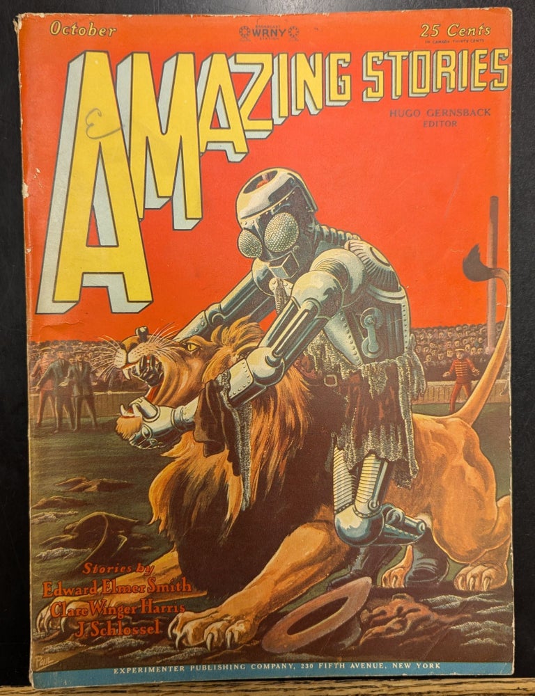Amazing Stories, October 1928 | Hugo Gernsback